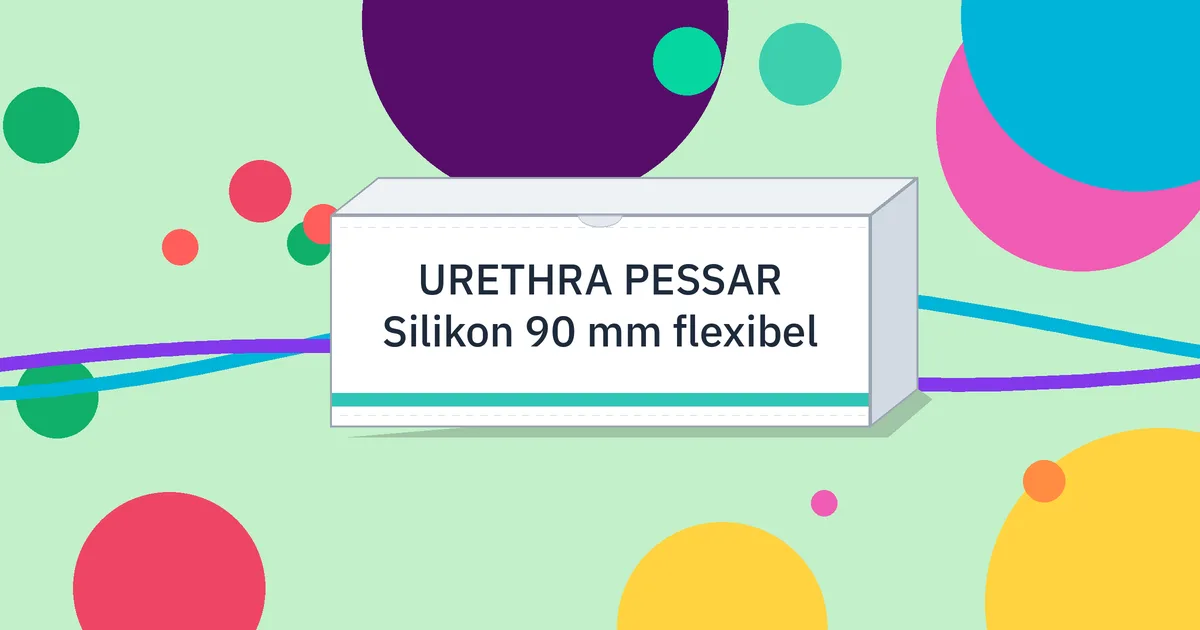 Symbolbild: Packung mit der Aufschrift URETHRA PESSAR Silikon 90 mm flexibel (PZN 04845668) – Verfügbarkeit und Bezug in Apotheken in Frankfurt am Main