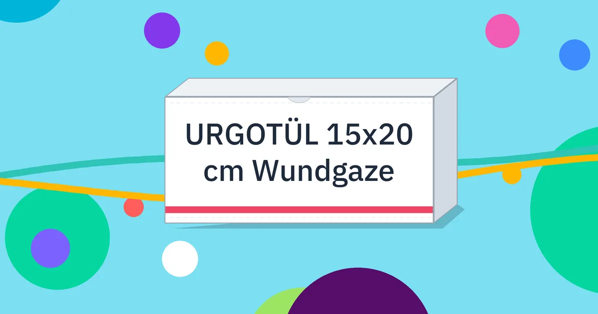 Symbolbild: Packung mit der Aufschrift URGOTÜL 15x20 cm Wundgaze (PZN 18904759) – Verfügbarkeit und Bezug in Apotheken in Frankfurt am Main