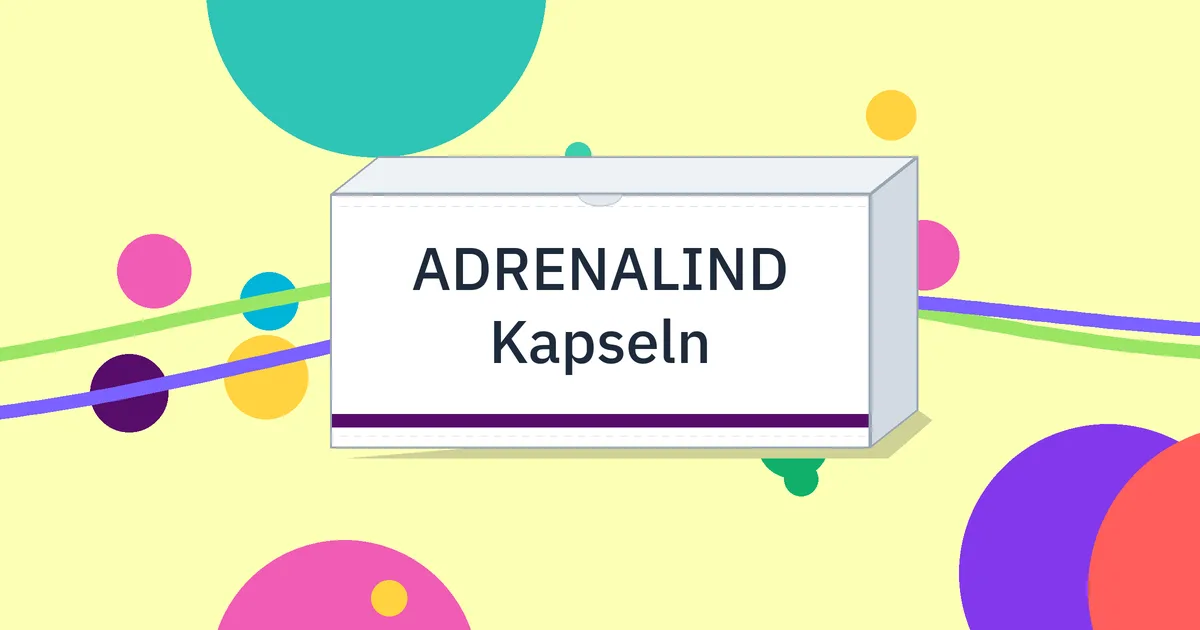Symbolbild: Packung mit der Aufschrift ADRENALIND Kapseln (PZN 16770651) – Verfügbarkeit und Bezug in Apotheken in Frankfurt am Main