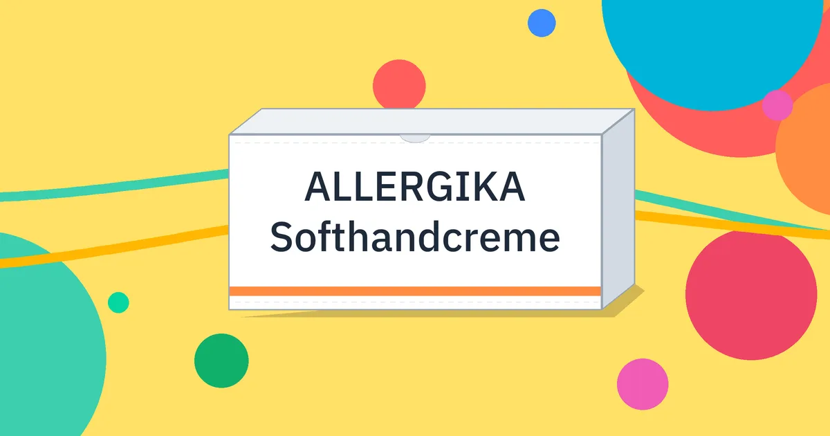 Symbolbild: Packung mit der Aufschrift ALLERGIKA Softhandcreme (PZN 03527676) – Verfügbarkeit und Bezug in Apotheken in Frankfurt am Main