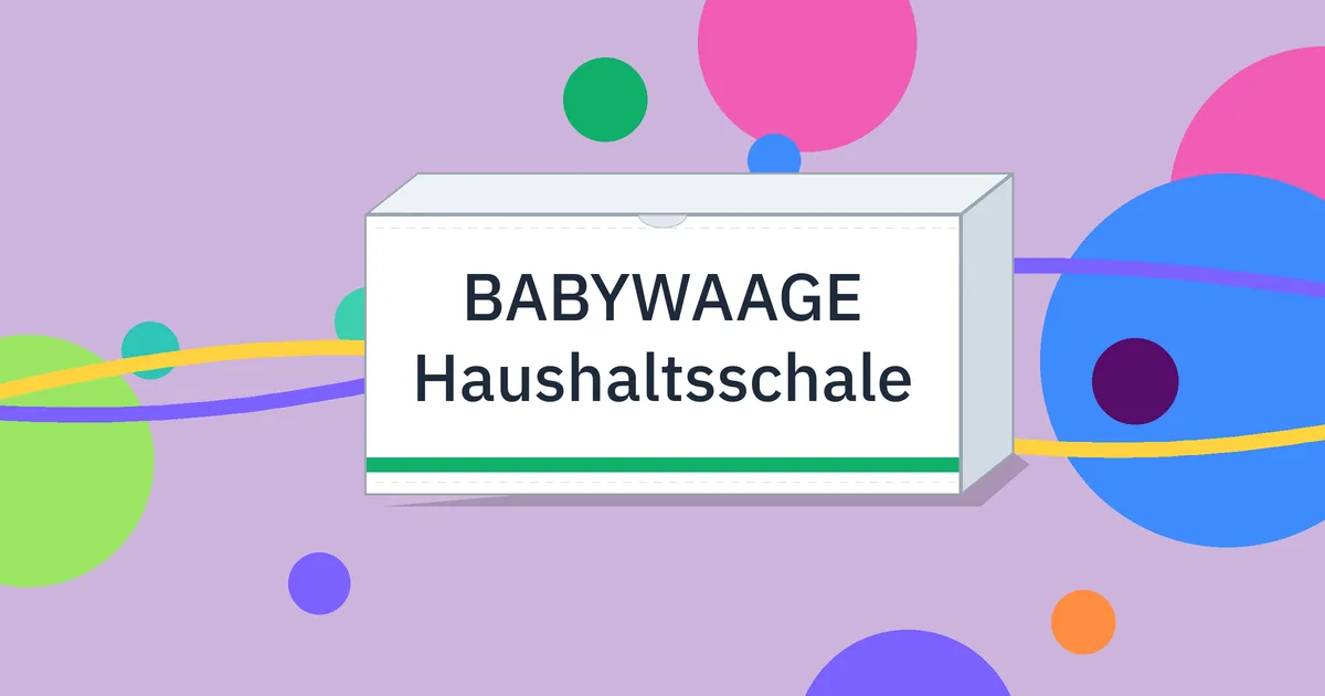 Symbolbild: Packung mit der Aufschrift BABYWAAGE Haushaltsschale (PZN 01740130) – Verfügbarkeit und Bezug in Apotheken in Frankfurt am Main