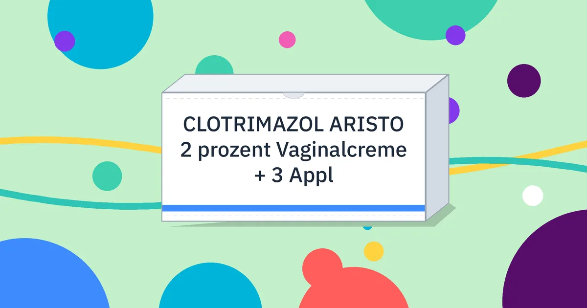 Symbolbild: Packung mit der Aufschrift CLOTRIMAZOL ARISTO 2 prozent Vaginalcreme + 3 Appl (PZN 09246145) – Verfügbarkeit und Bezug in Apotheken in Frankfurt am Main