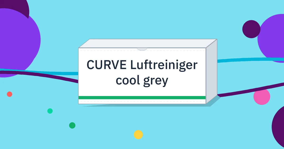 Symbolbild: Packung mit der Aufschrift CURVE Luftreiniger cool grey (PZN 17859525) – Verfügbarkeit und Bezug in Apotheken in Frankfurt am Main