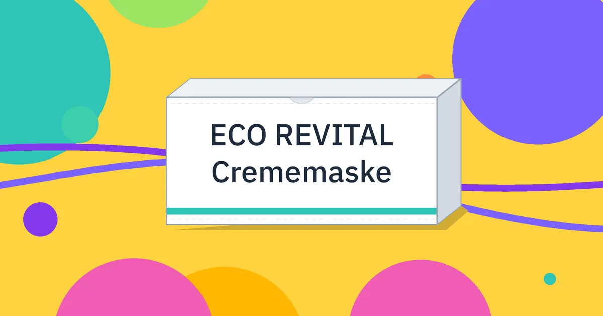 Symbolbild: Packung mit der Aufschrift ECO REVITAL Crememaske (PZN 18062591) – Verfügbarkeit und Bezug in Apotheken in Frankfurt am Main