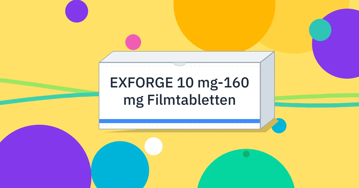 Symbolbild: Packung mit der Aufschrift EXFORGE 10 mg-160 mg Filmtabletten (PZN 10298383) – Verfügbarkeit und Bezug in Apotheken in Frankfurt am Main