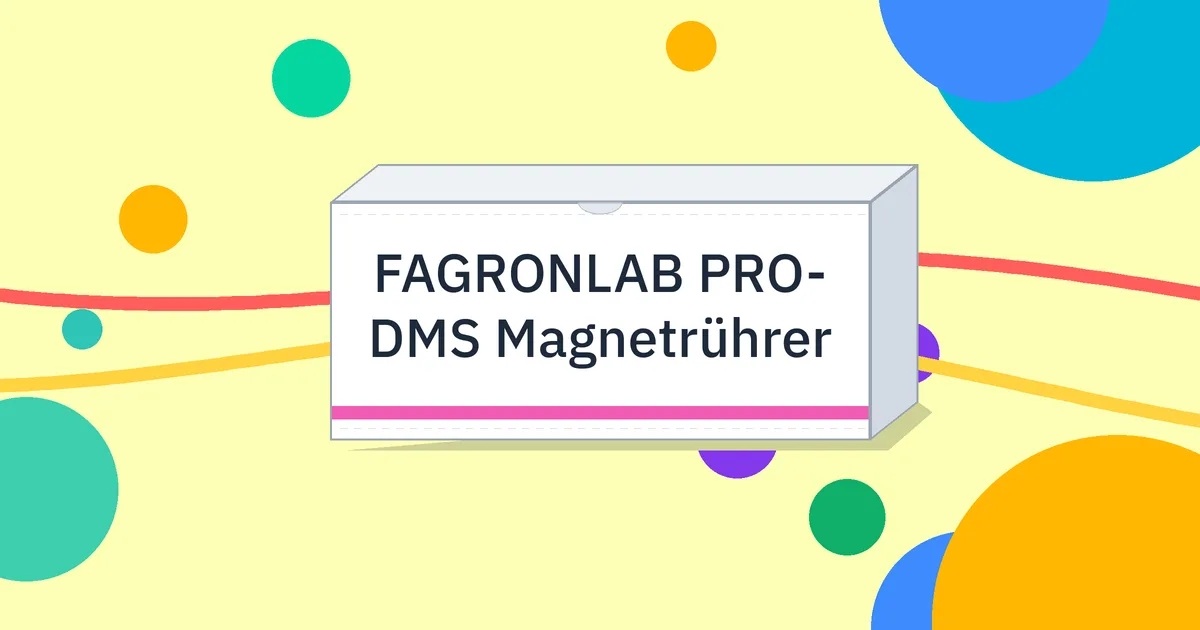 Symbolbild: Packung mit der Aufschrift FAGRONLAB PRO-DMS Magnetrührer (PZN 18159416) – Verfügbarkeit und Bezug in Apotheken in Frankfurt am Main