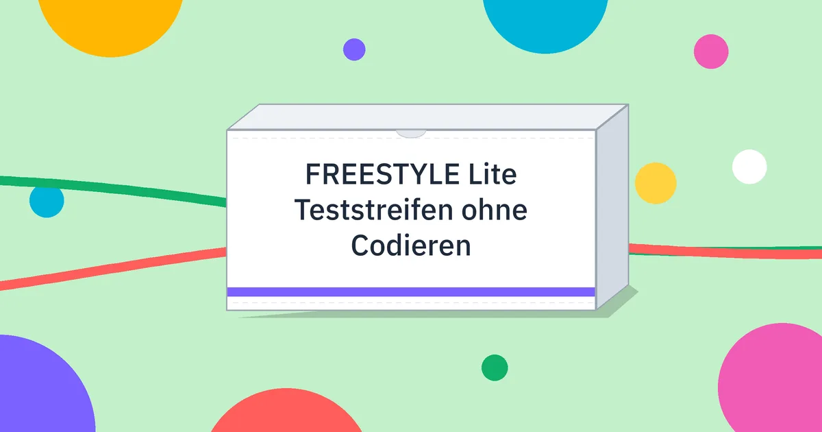 Symbolbild: Packung mit der Aufschrift FREESTYLE Lite Teststreifen ohne Codieren (PZN 02884977) – Verfügbarkeit und Bezug in Apotheken in Frankfurt am Main