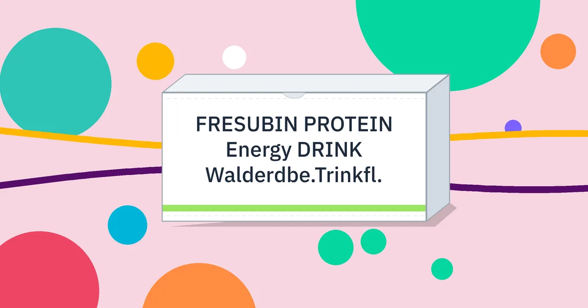 Symbolbild: Packung mit der Aufschrift FRESUBIN PROTEIN Energy DRINK Walderdbe.Trinkfl. (PZN 20191479) – Verfügbarkeit und Bezug in Apotheken in Frankfurt am Main