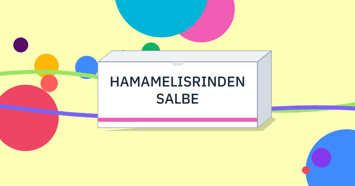 Symbolbild: Packung mit der Aufschrift HAMAMELISRINDEN SALBE (PZN 18091374) – Verfügbarkeit und Bezug in Apotheken in Frankfurt am Main