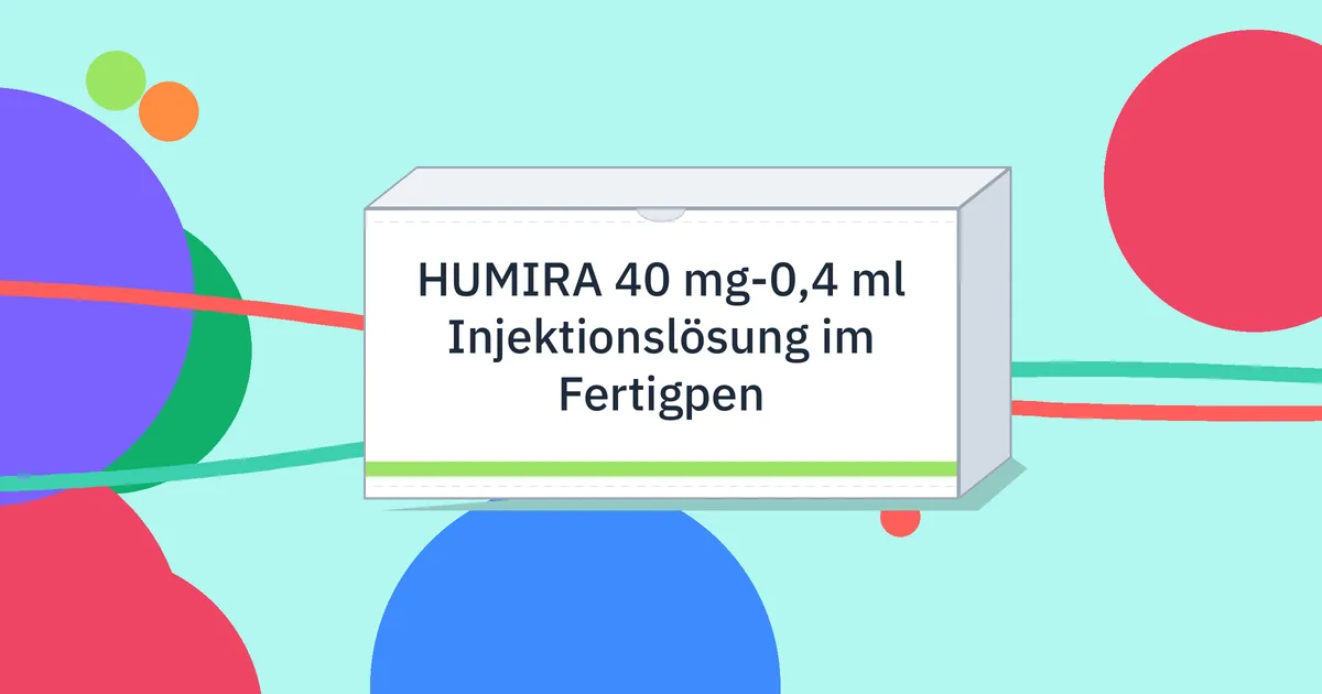 Symbolbild: Packung mit der Aufschrift HUMIRA 40 mg-0,4 ml Injektionslösung im Fertigpen (PZN 19077063) – Verfügbarkeit und Bezug in Apotheken in Frankfurt am Main