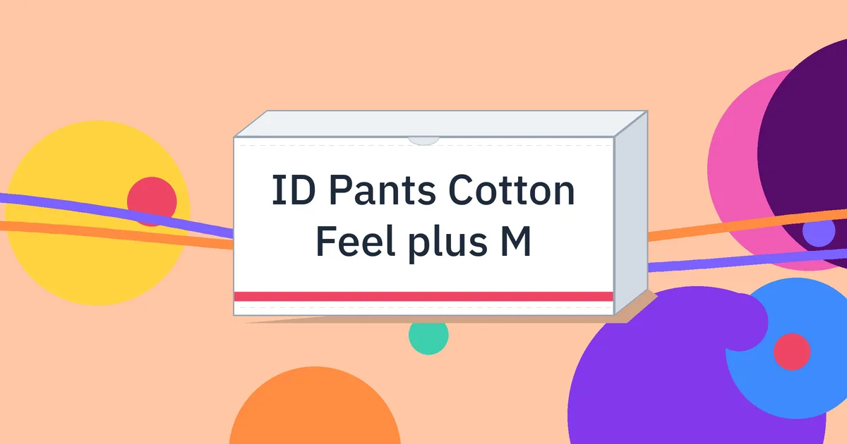 Symbolbild: Packung mit der Aufschrift ID Pants Cotton Feel plus M (PZN 00142131) – Verfügbarkeit und Bezug in Apotheken in Frankfurt am Main