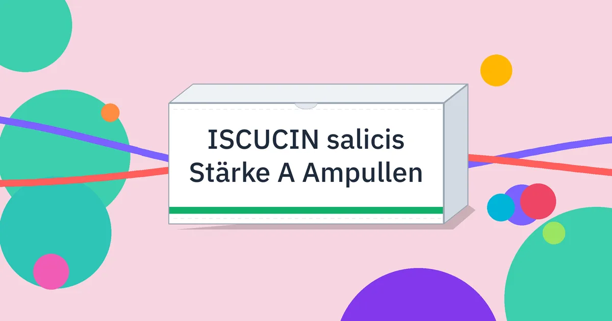 Symbolbild: Packung mit der Aufschrift ISCUCIN salicis Stärke A Ampullen (PZN 03083498) – Verfügbarkeit und Bezug in Apotheken in Frankfurt am Main