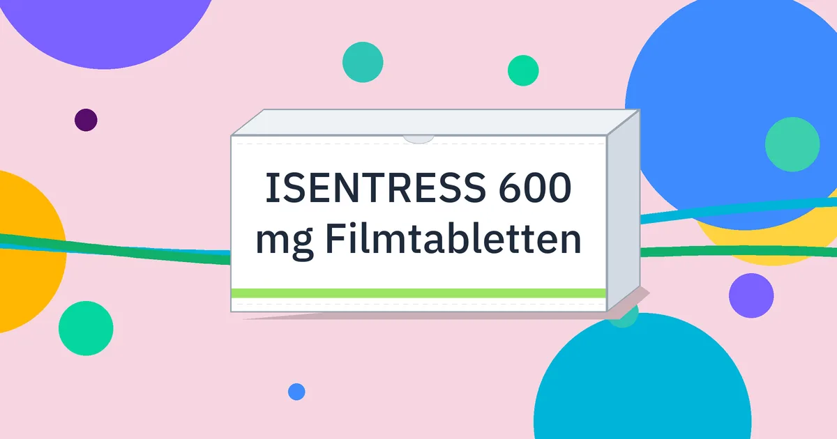 Symbolbild: Packung mit der Aufschrift ISENTRESS 600 mg Filmtabletten (PZN 14162249) – Verfügbarkeit und Bezug in Apotheken in Frankfurt am Main