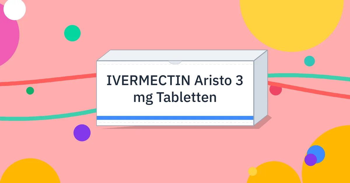 Symbolbild: Packung mit der Aufschrift IVERMECTIN Aristo 3 mg Tabletten (PZN 19943655) – Verfügbarkeit und Bezug in Apotheken in Frankfurt am Main