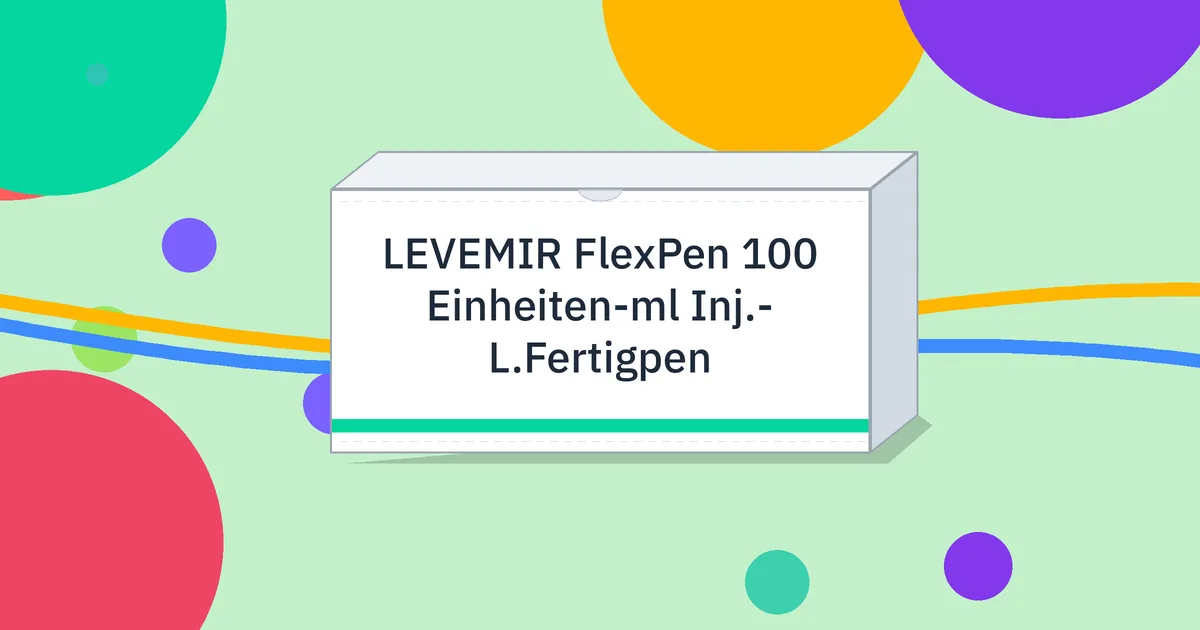 Symbolbild: Packung mit der Aufschrift LEVEMIR FlexPen 100 Einheiten-ml Inj.-L.Fertigpen (PZN 19713116) – Verfügbarkeit und Bezug in Apotheken in Frankfurt am Main