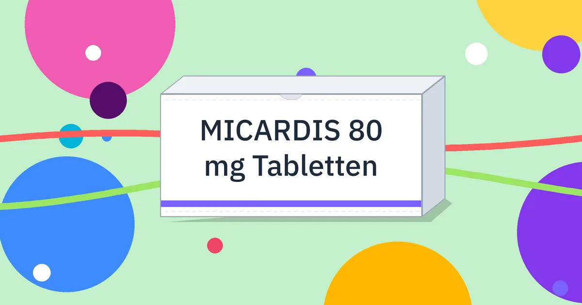 Symbolbild: Packung mit der Aufschrift MICARDIS 80 mg Tabletten (PZN 10758637) – Verfügbarkeit und Bezug in Apotheken in Frankfurt am Main