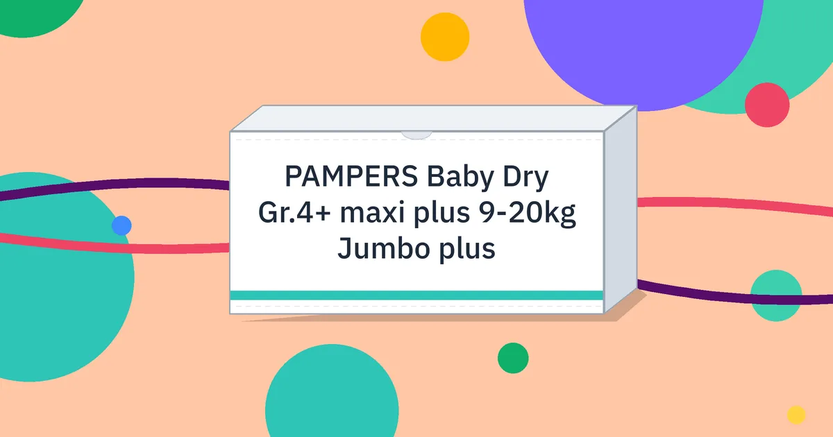 Symbolbild: Packung mit der Aufschrift PAMPERS Baby Dry Gr.4+ maxi plus 9-20kg Jumbo plus (PZN 10256634) – Verfügbarkeit und Bezug in Apotheken in Frankfurt am Main