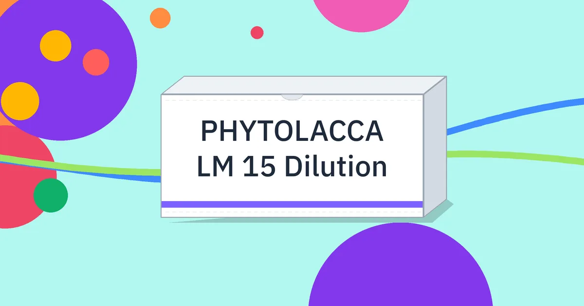 Symbolbild: Packung mit der Aufschrift PHYTOLACCA LM 15 Dilution (PZN 13036264) – Verfügbarkeit und Bezug in Apotheken in Frankfurt am Main