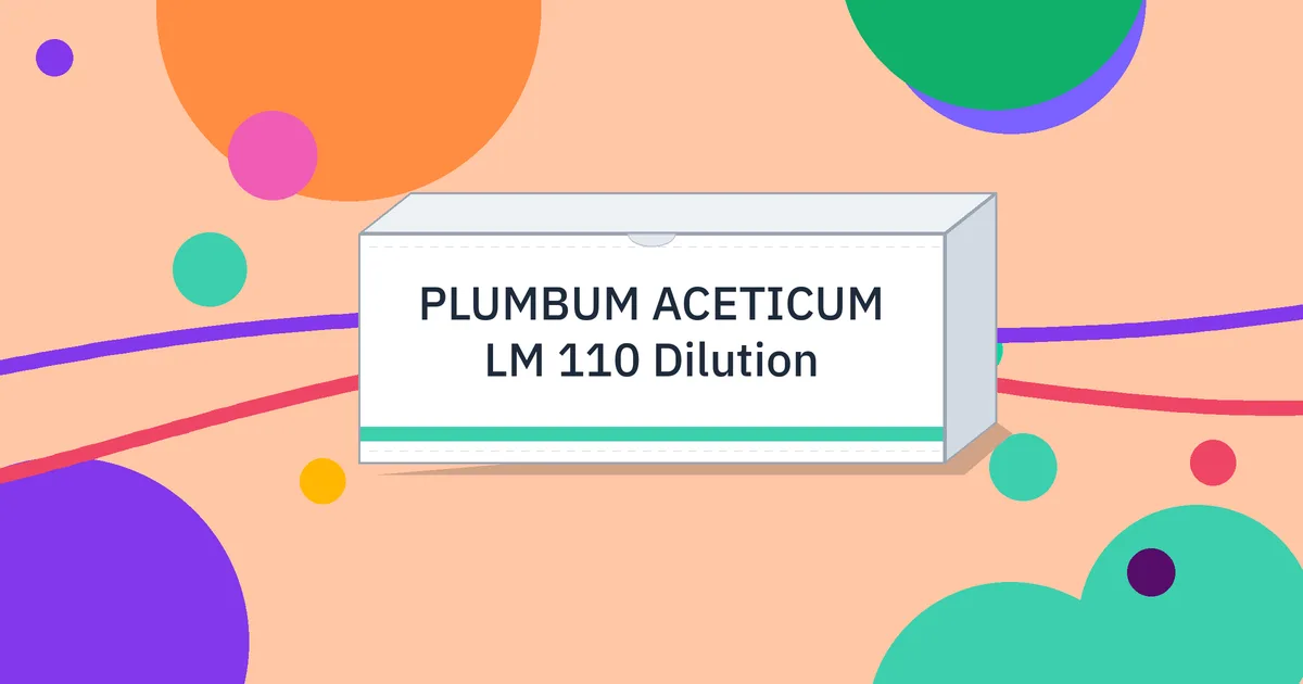 Symbolbild: Packung mit der Aufschrift PLUMBUM ACETICUM LM 110 Dilution (PZN 13039133) – Verfügbarkeit und Bezug in Apotheken in Frankfurt am Main