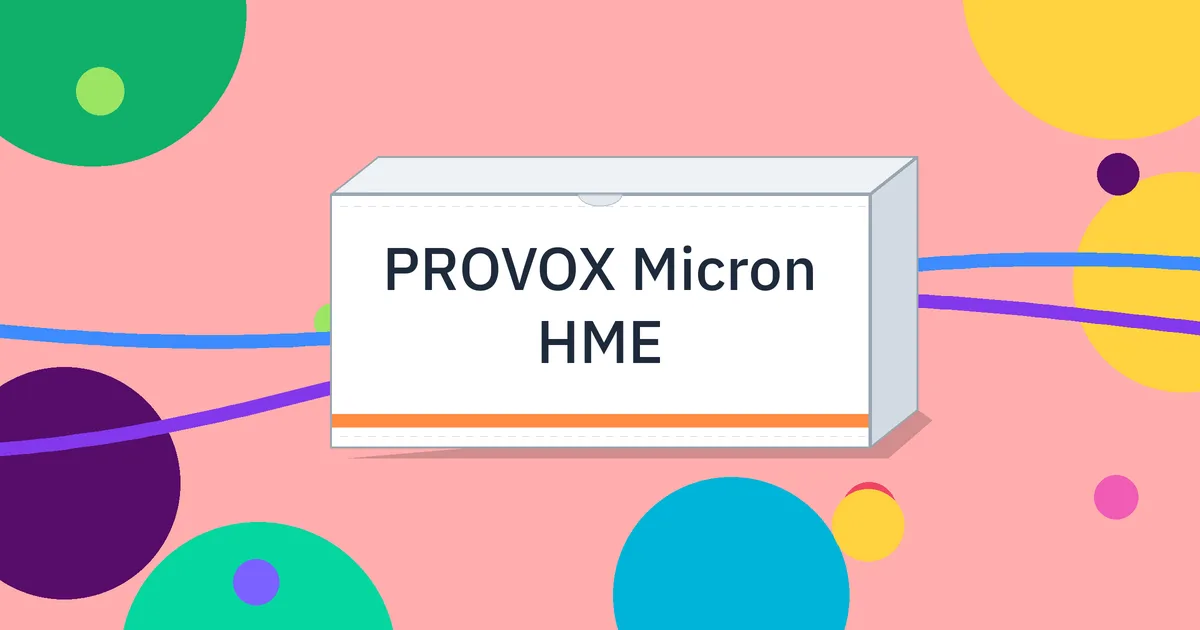 Symbolbild: Packung mit der Aufschrift PROVOX Micron HME (PZN 10028614) – Verfügbarkeit und Bezug in Apotheken in Frankfurt am Main