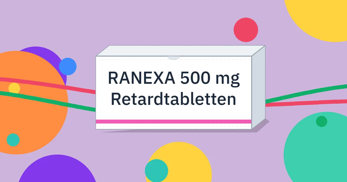 Symbolbild: Packung mit der Aufschrift RANEXA 500 mg Retardtabletten (PZN 17612799) – Verfügbarkeit und Bezug in Apotheken in Frankfurt am Main