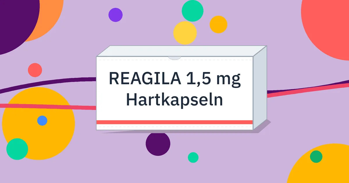 Symbolbild: Packung mit der Aufschrift REAGILA 1,5 mg Hartkapseln (PZN 16702891) – Verfügbarkeit und Bezug in Apotheken in Frankfurt am Main