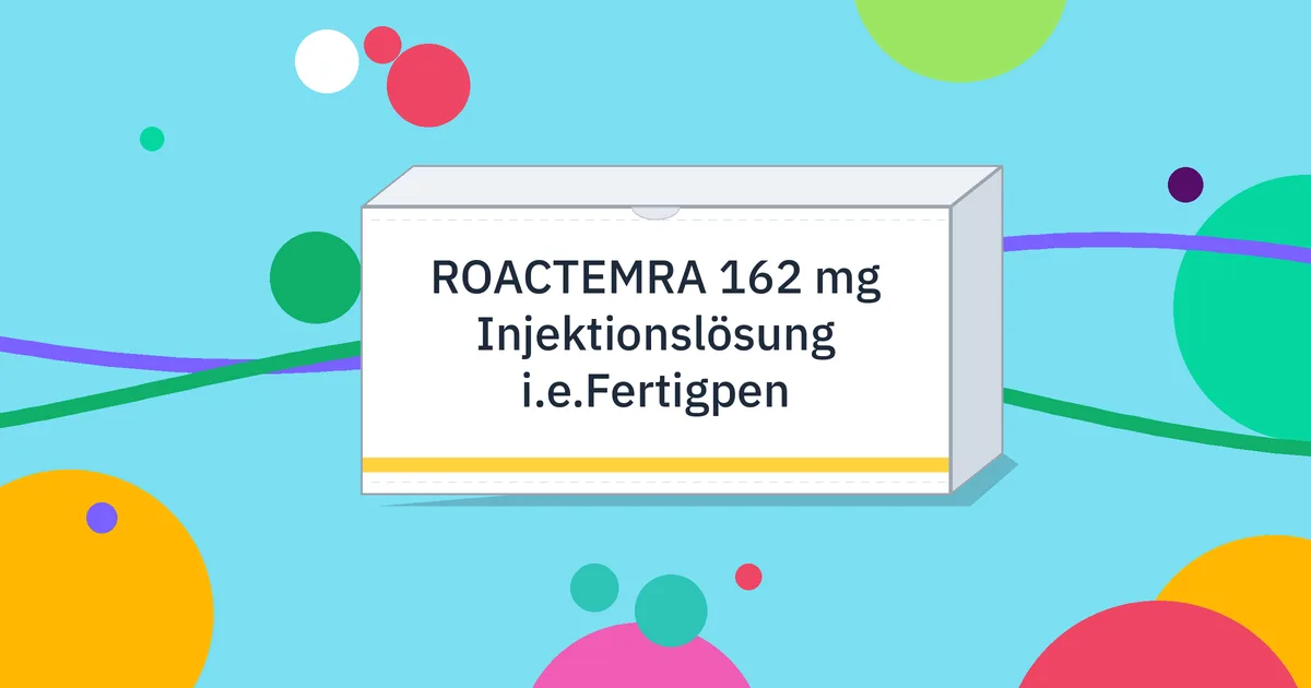 Symbolbild: Packung mit der Aufschrift ROACTEMRA 162 mg Injektionslösung i.e.Fertigpen (PZN 10056740) – Verfügbarkeit und Bezug in Apotheken in Frankfurt am Main