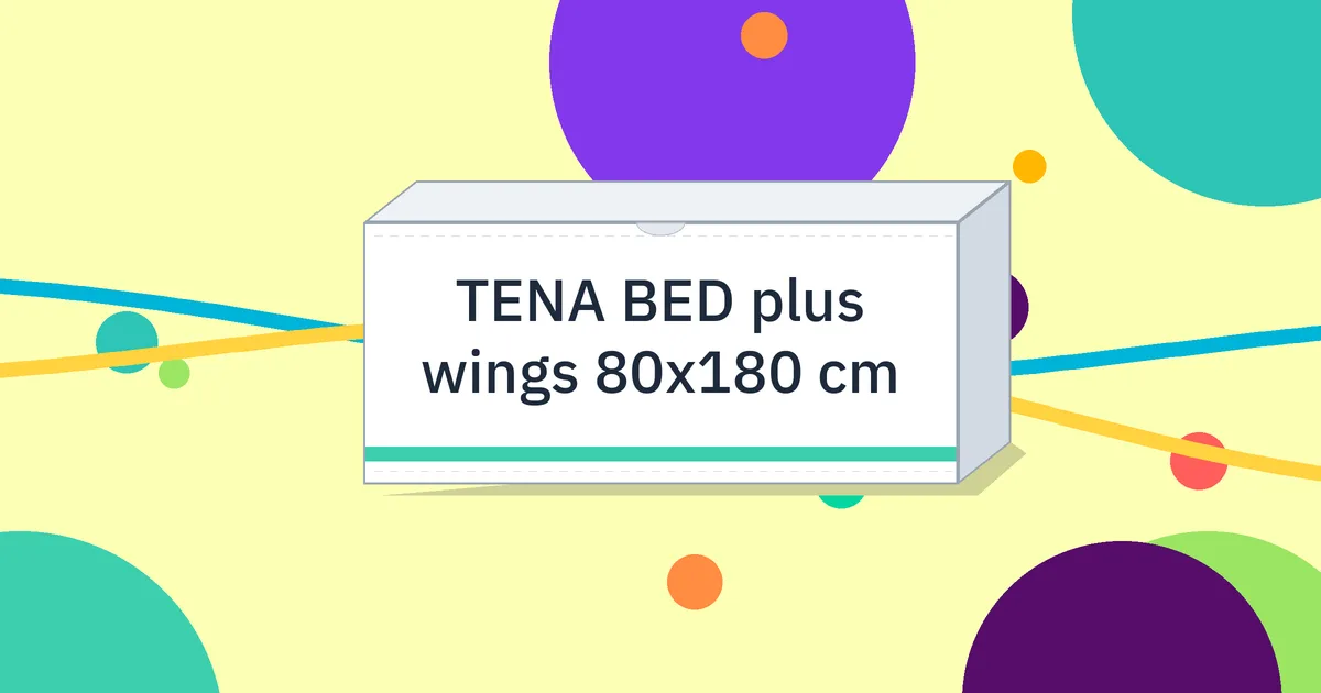Symbolbild: Packung mit der Aufschrift TENA BED plus wings 80x180 cm (PZN 19981087) – Verfügbarkeit und Bezug in Apotheken in Frankfurt am Main