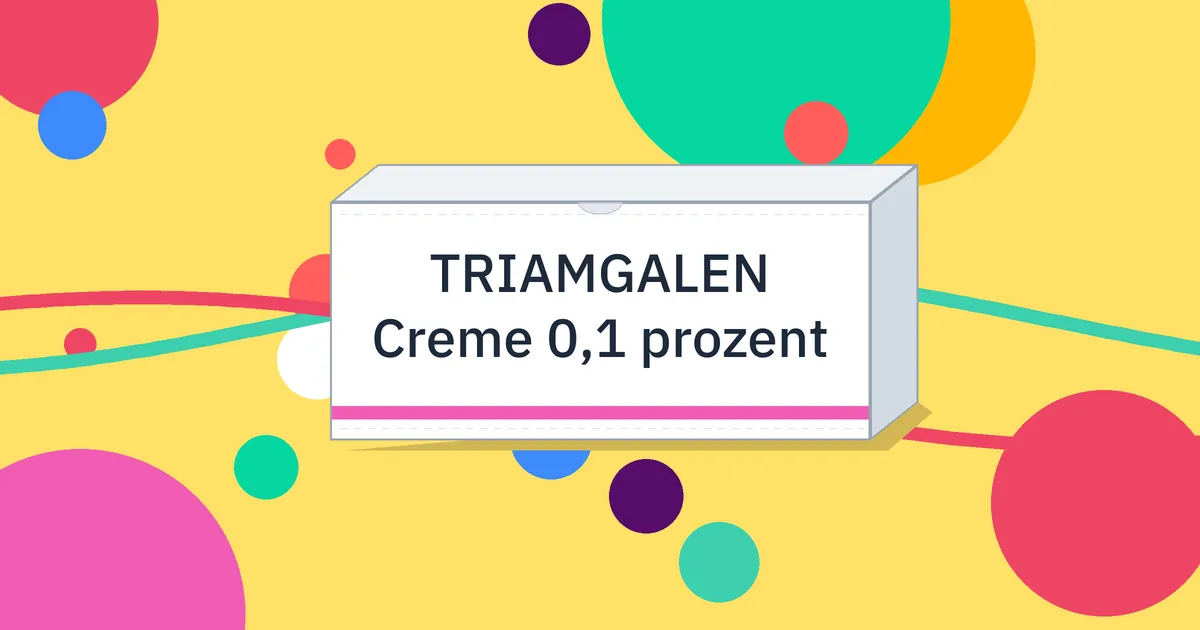 Symbolbild: Packung mit der Aufschrift TRIAMGALEN Creme 0,1 prozent (PZN 06880404) – Verfügbarkeit und Bezug in Apotheken in Frankfurt am Main