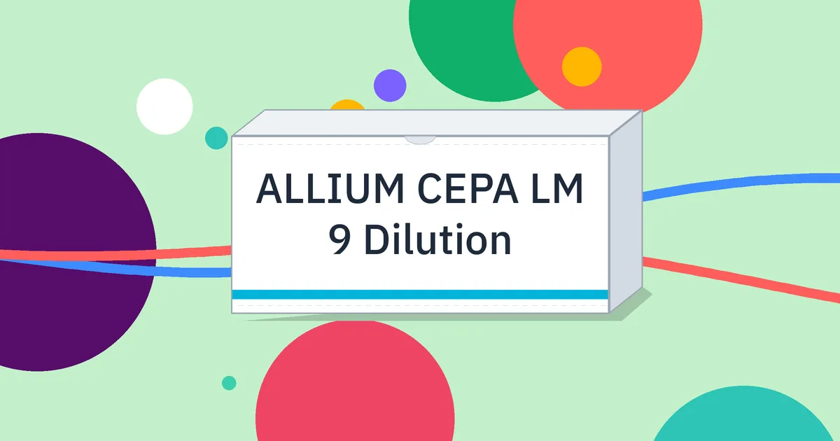 Symbolbild: Packung mit der Aufschrift ALLIUM CEPA LM 9 Dilution (PZN 12756625) – Verfügbarkeit und Bezug in Apotheken in Frankfurt am Main