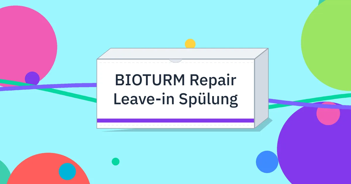 Symbolbild: Packung mit der Aufschrift BIOTURM Repair Leave-in Spülung (PZN 19449122) – Verfügbarkeit und Bezug in Apotheken in Frankfurt am Main