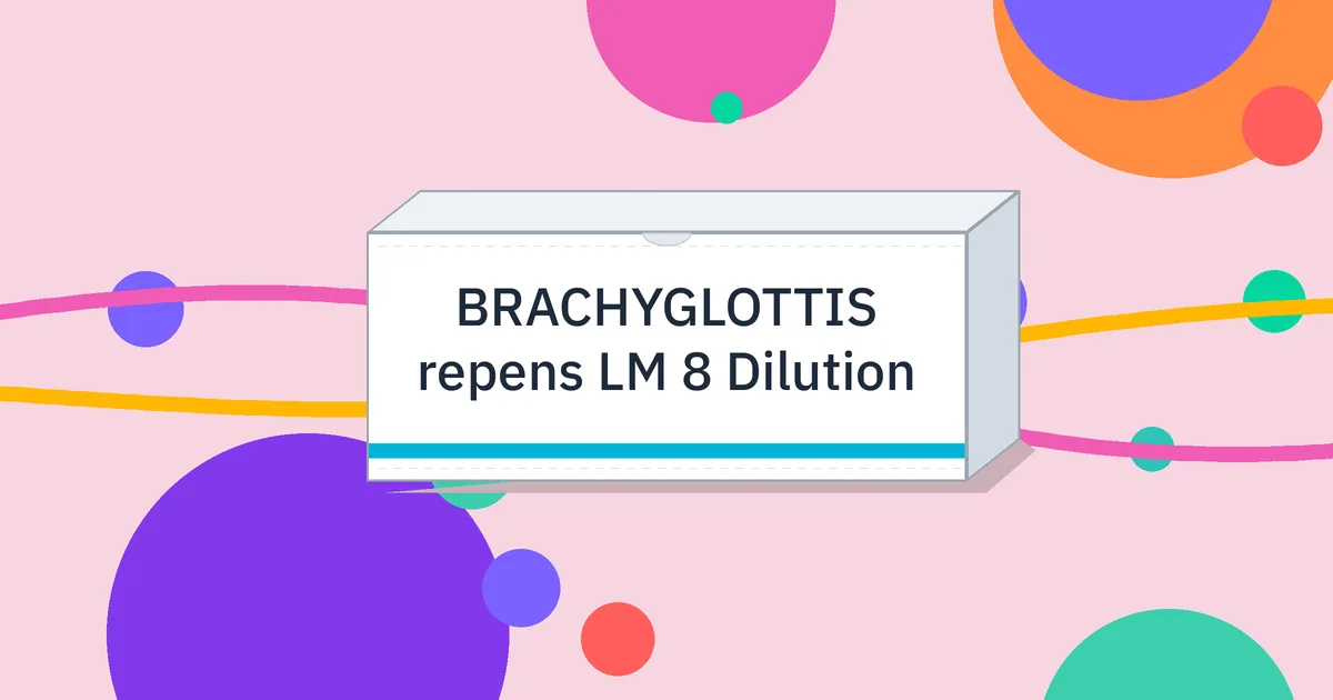 Symbolbild: Packung mit der Aufschrift BRACHYGLOTTIS repens LM 8 Dilution (PZN 13394756) – Verfügbarkeit und Bezug in Apotheken in Frankfurt am Main