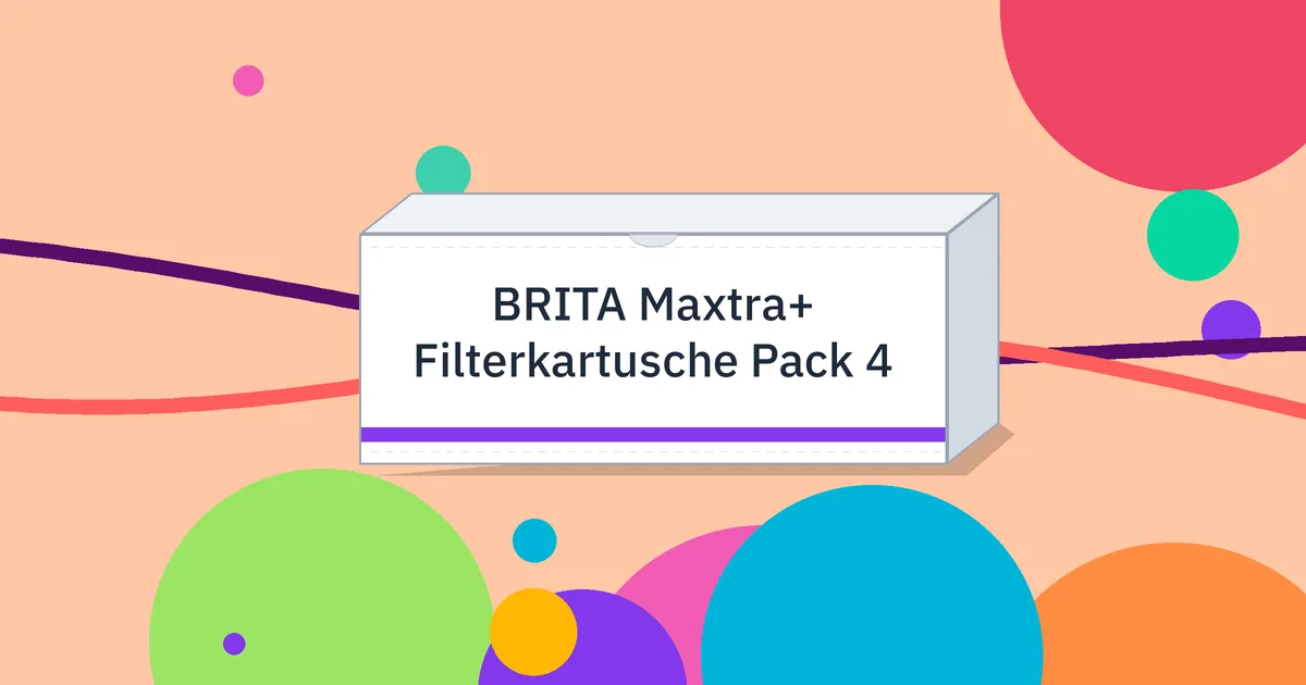 Symbolbild: Packung mit der Aufschrift BRITA Maxtra+ Filterkartusche Pack 4 (PZN 12869683) – Verfügbarkeit und Bezug in Apotheken in Frankfurt am Main
