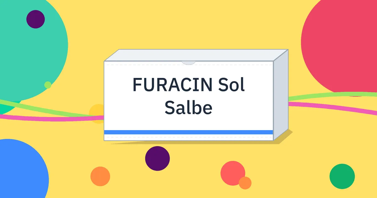 Symbolbild: Packung mit der Aufschrift FURACIN Sol Salbe (PZN 04653621) – Verfügbarkeit und Bezug in Apotheken in Frankfurt am Main