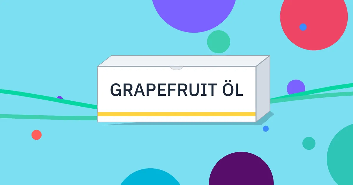 Symbolbild: Packung mit der Aufschrift GRAPEFRUIT ÖL (PZN 04514836) – Verfügbarkeit und Bezug in Apotheken in Frankfurt am Main