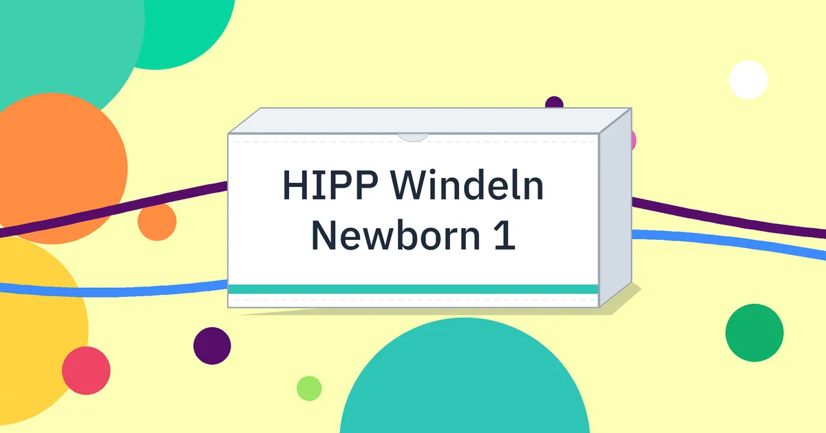 Symbolbild: Packung mit der Aufschrift HIPP Windeln Newborn 1 (PZN 19658274) – Verfügbarkeit und Bezug in Apotheken in Frankfurt am Main