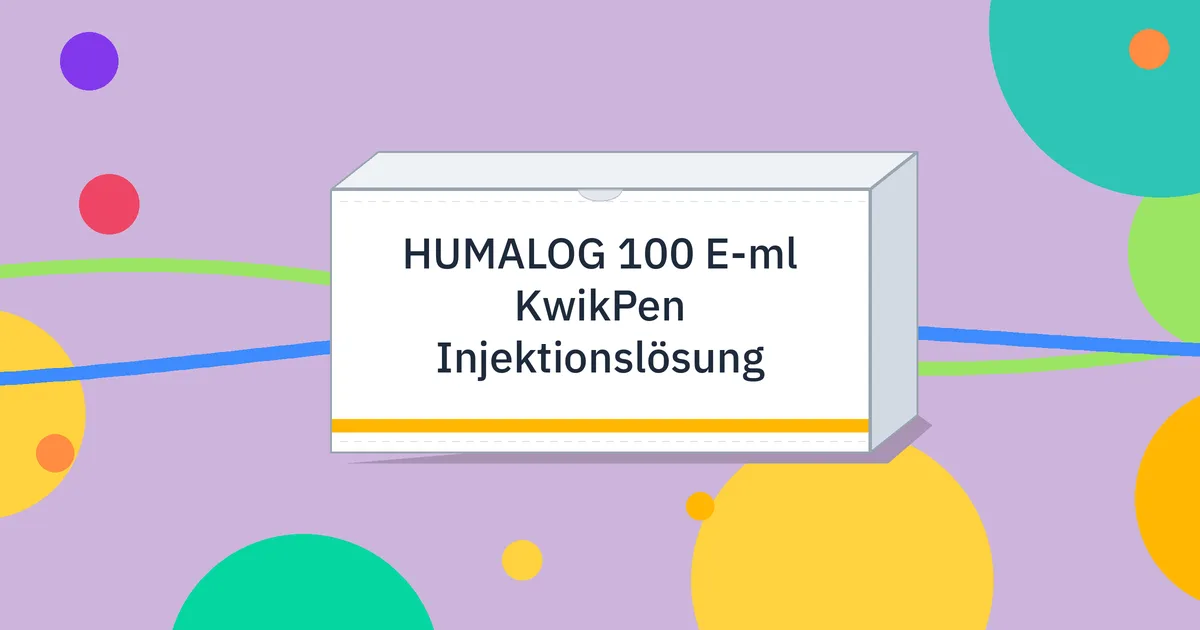 Symbolbild: Packung mit der Aufschrift HUMALOG 100 E-ml KwikPen Injektionslösung (PZN 16704105) – Verfügbarkeit und Bezug in Apotheken in Frankfurt am Main