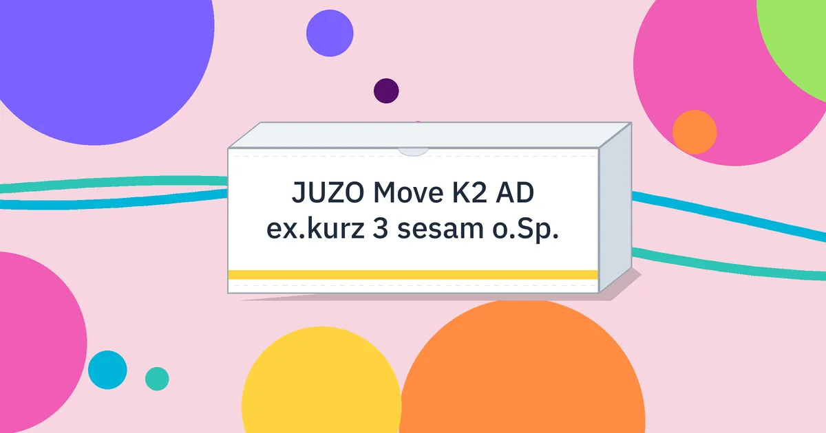 Symbolbild: Packung mit der Aufschrift JUZO Move K2 AD ex.kurz 3 sesam o.Sp. (PZN 18510569) – Verfügbarkeit und Bezug in Apotheken in Frankfurt am Main