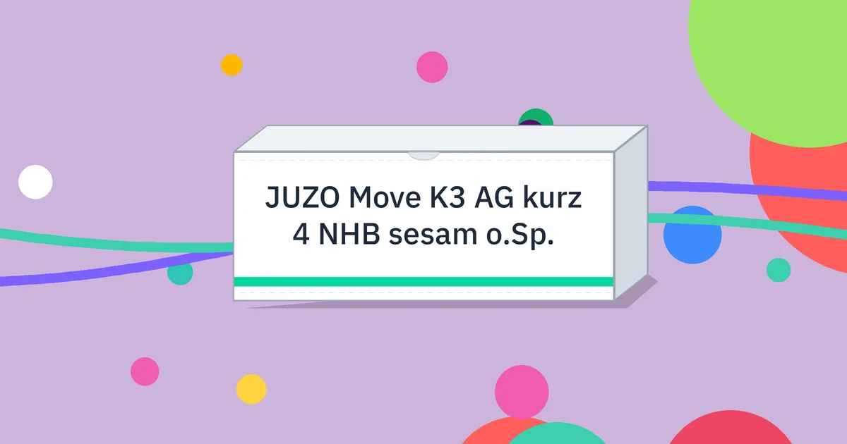 Symbolbild: Packung mit der Aufschrift JUZO Move K3 AG kurz 4 NHB sesam o.Sp. (PZN 18581204) – Verfügbarkeit und Bezug in Apotheken in Frankfurt am Main