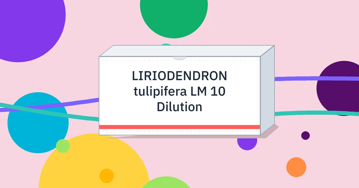 Symbolbild: Packung mit der Aufschrift LIRIODENDRON tulipifera LM 10 Dilution (PZN 13531029) – Verfügbarkeit und Bezug in Apotheken in Frankfurt am Main