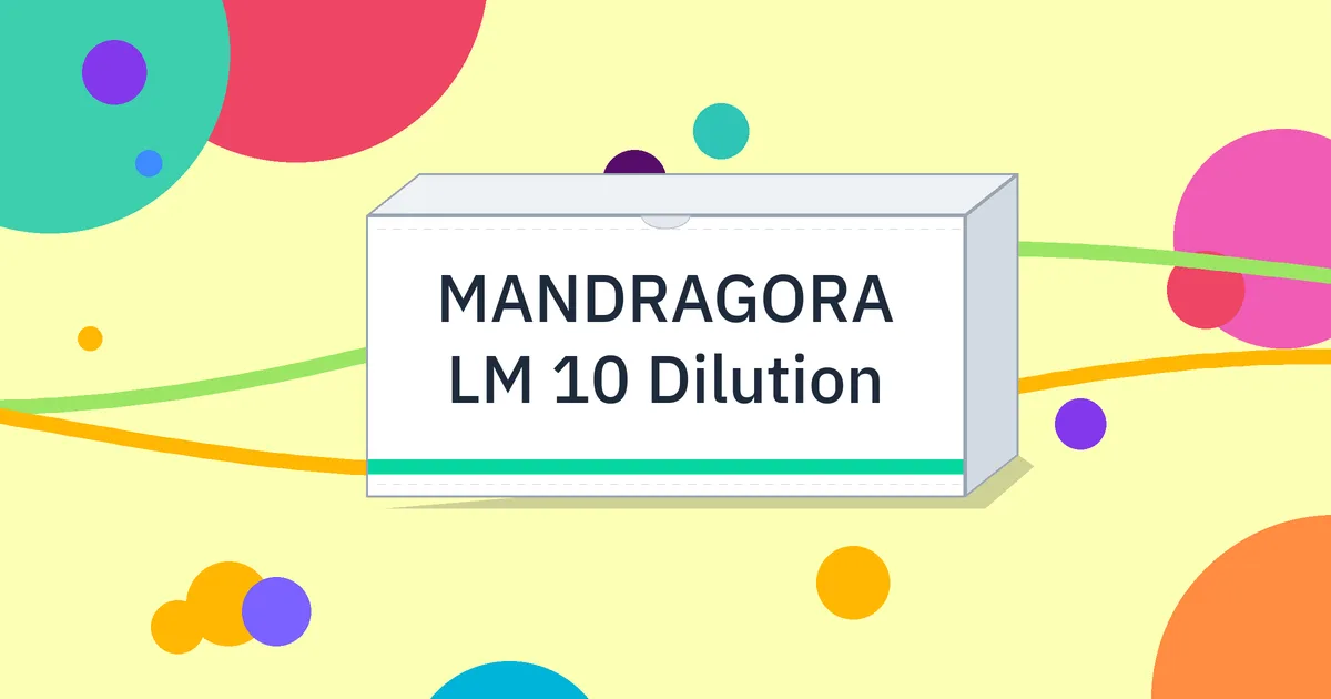 Symbolbild: Packung mit der Aufschrift MANDRAGORA LM 10 Dilution (PZN 12941854) – Verfügbarkeit und Bezug in Apotheken in Frankfurt am Main