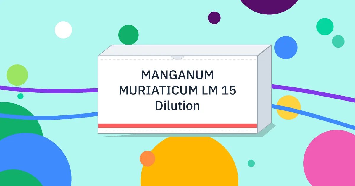 Symbolbild: Packung mit der Aufschrift MANGANUM MURIATICUM LM 15 Dilution (PZN 12943735) – Verfügbarkeit und Bezug in Apotheken in Frankfurt am Main