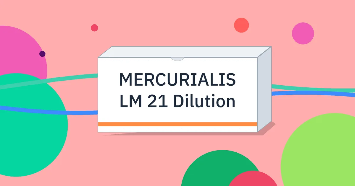 Symbolbild: Packung mit der Aufschrift MERCURIALIS LM 21 Dilution (PZN 12947934) – Verfügbarkeit und Bezug in Apotheken in Frankfurt am Main