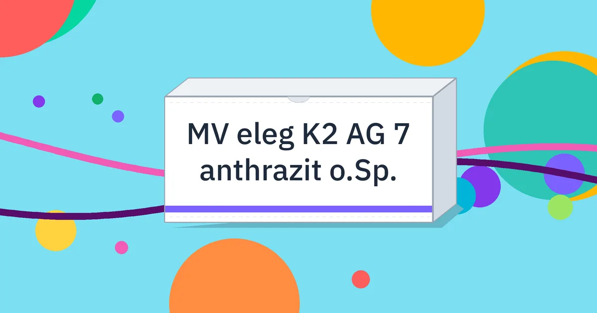 Symbolbild: Packung mit der Aufschrift MV eleg K2 AG 7 anthrazit o.Sp. (PZN 00644950) – Verfügbarkeit und Bezug in Apotheken in Frankfurt am Main