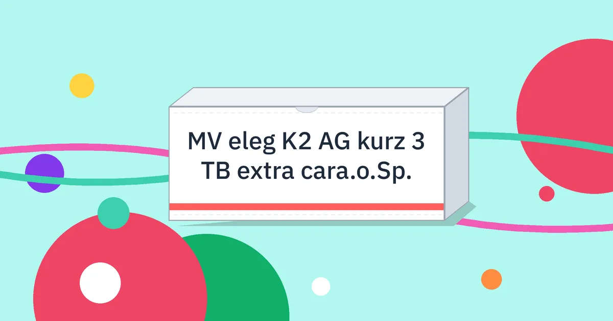 Symbolbild: Packung mit der Aufschrift MV eleg K2 AG kurz 3 TB extra cara.o.Sp. (PZN 09878750) – Verfügbarkeit und Bezug in Apotheken in Frankfurt am Main