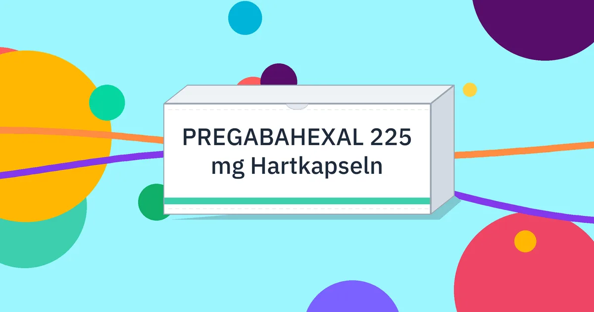 Symbolbild: Packung mit der Aufschrift PREGABAHEXAL 225 mg Hartkapseln (PZN 10793875) – Verfügbarkeit und Bezug in Apotheken in Frankfurt am Main