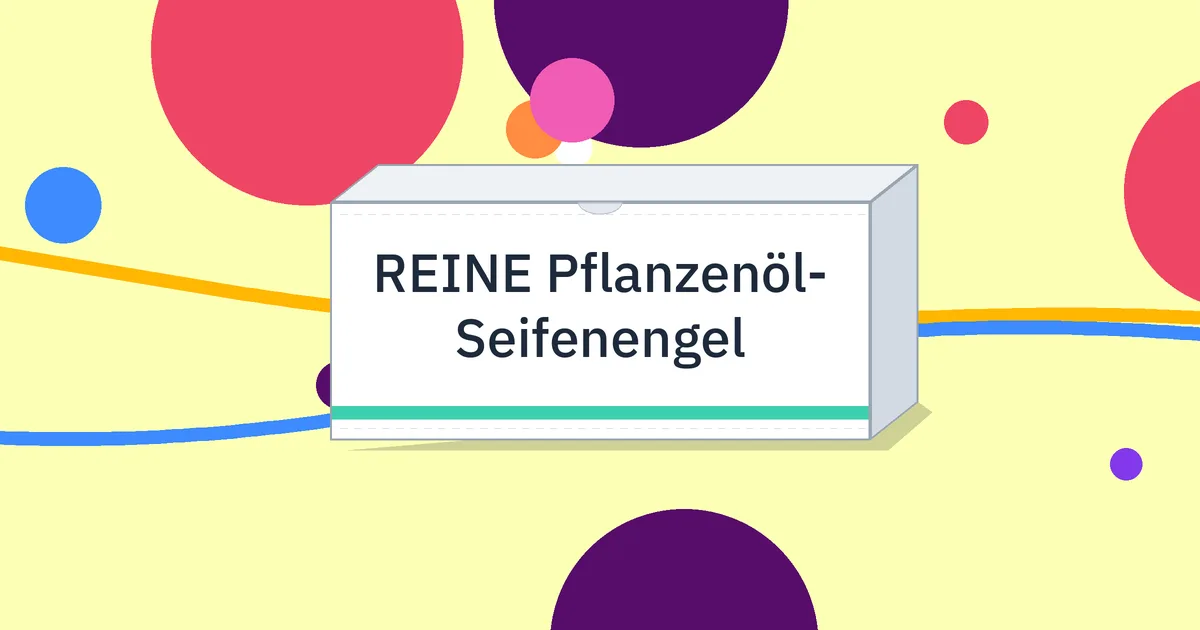 Symbolbild: Packung mit der Aufschrift REINE Pflanzenöl-Seifenengel (PZN 13973684) – Verfügbarkeit und Bezug in Apotheken in Frankfurt am Main