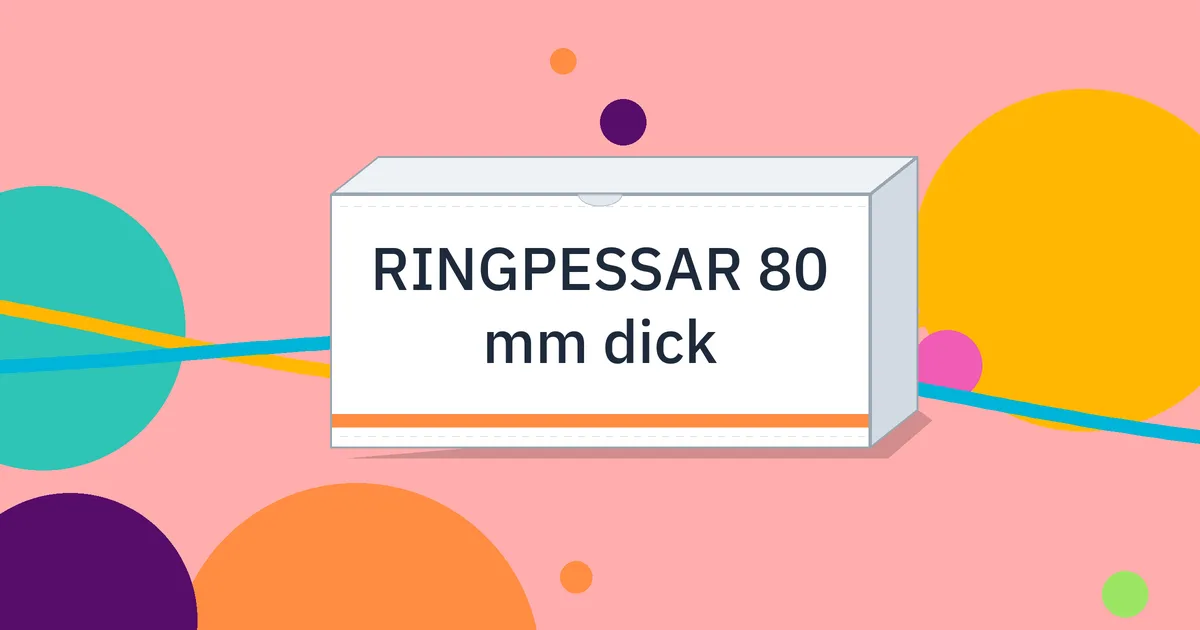 Symbolbild: Packung mit der Aufschrift RINGPESSAR 80 mm dick (PZN 07278419) – Verfügbarkeit und Bezug in Apotheken in Frankfurt am Main