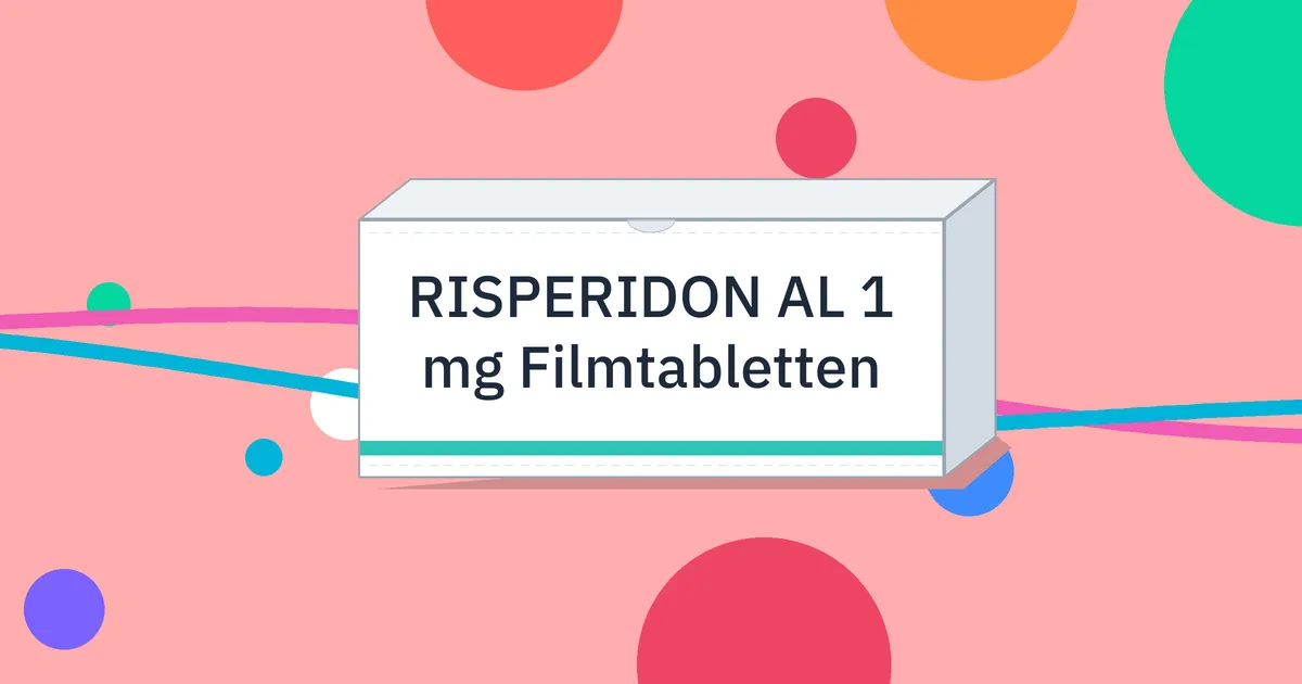 Symbolbild: Packung mit der Aufschrift RISPERIDON AL 1 mg Filmtabletten (PZN 03331306) – Verfügbarkeit und Bezug in Apotheken in Frankfurt am Main