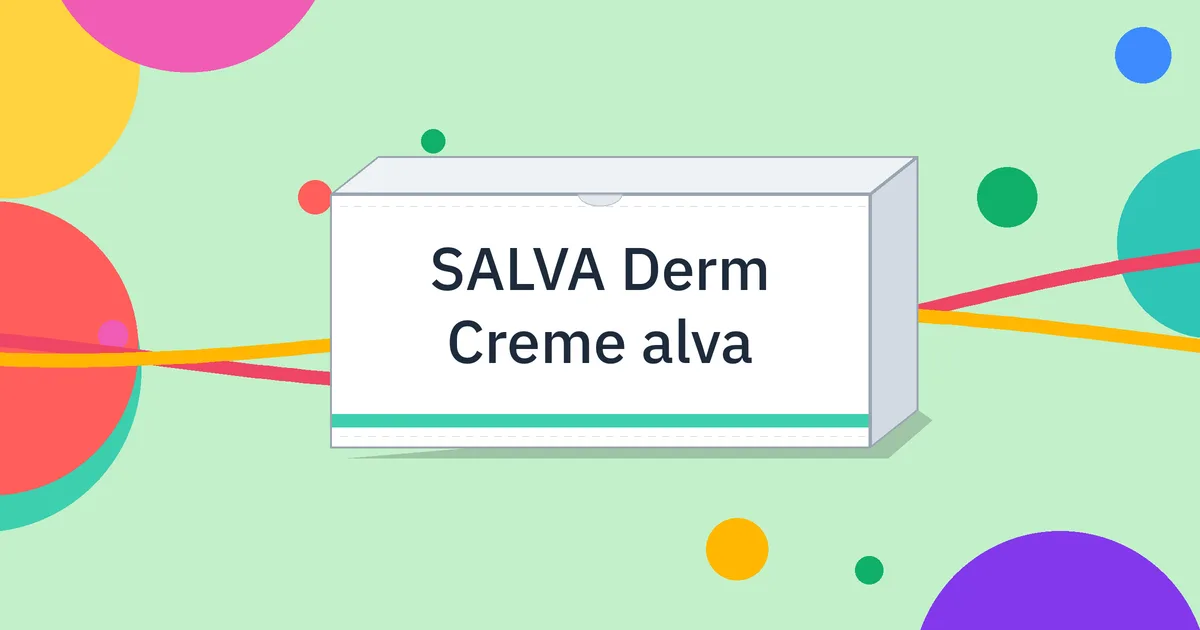Symbolbild: Packung mit der Aufschrift SALVA Derm Creme alva (PZN 00101066) – Verfügbarkeit und Bezug in Apotheken in Frankfurt am Main